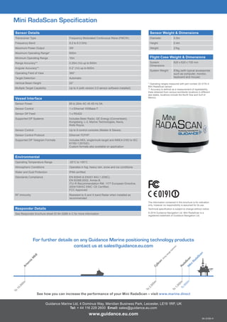 Mini RadaScan Brochure | PDF