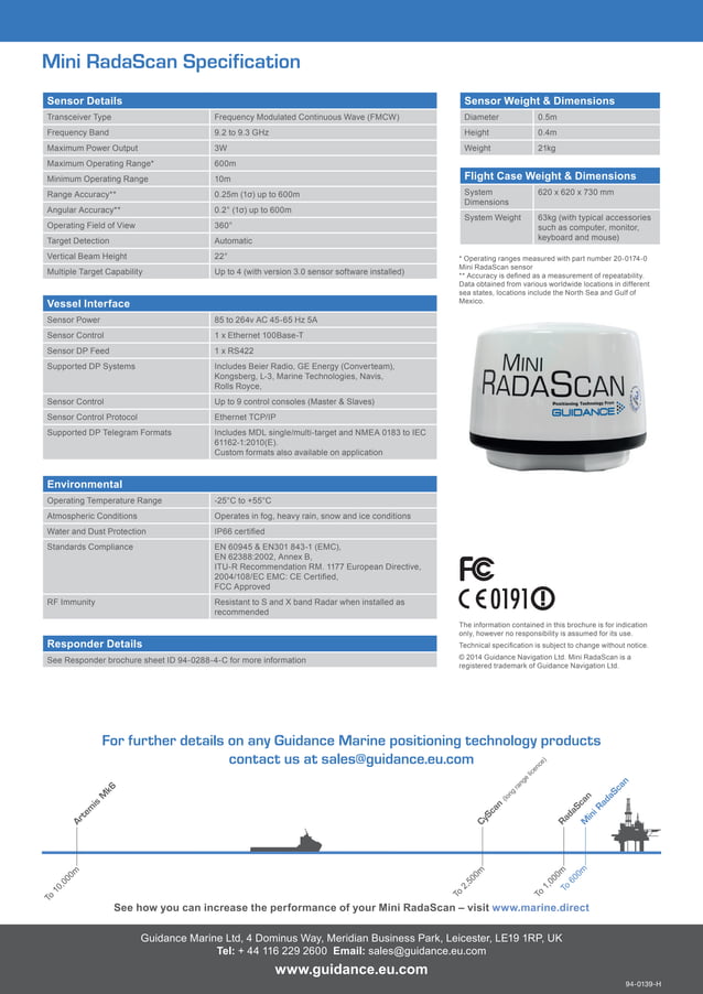Mini RadaScan Brochure | PDF | Operating Systems | Computer Software ...