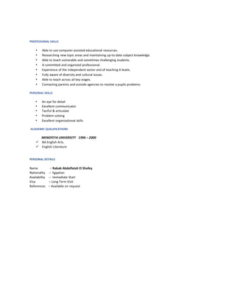 RABAB TEACHING | PDF