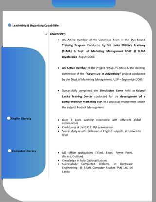 Sajee CV | PDF