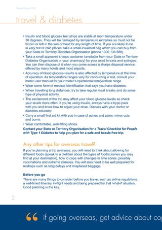 F9 aus travel diabetes | PDF