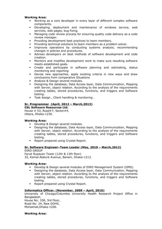 Bikash CV | DOC
