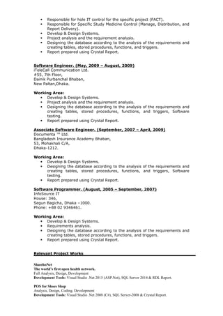 Bikash CV | DOC