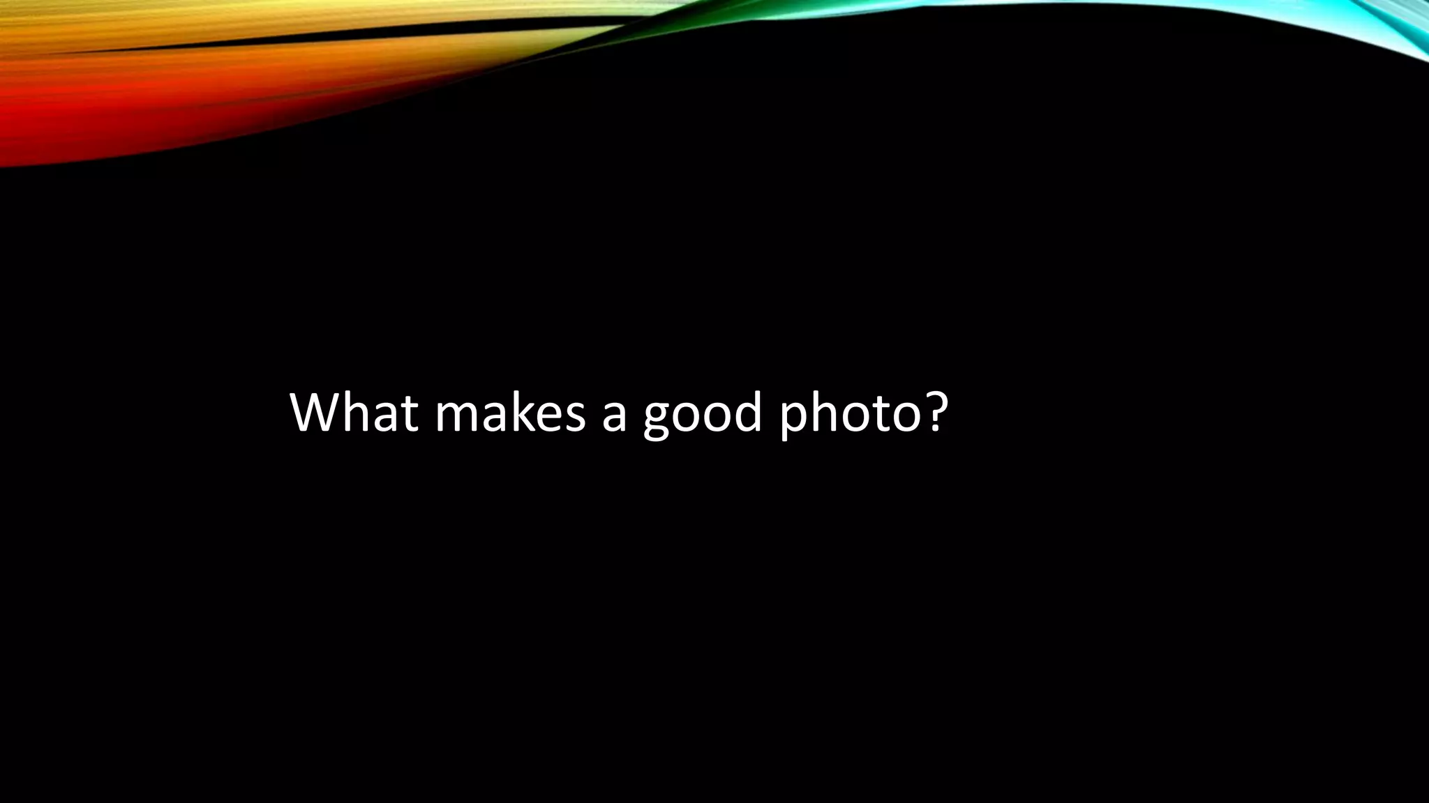 Photography ppt | PPT