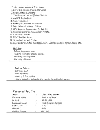 Udai Bhan Resume 23.07.2014