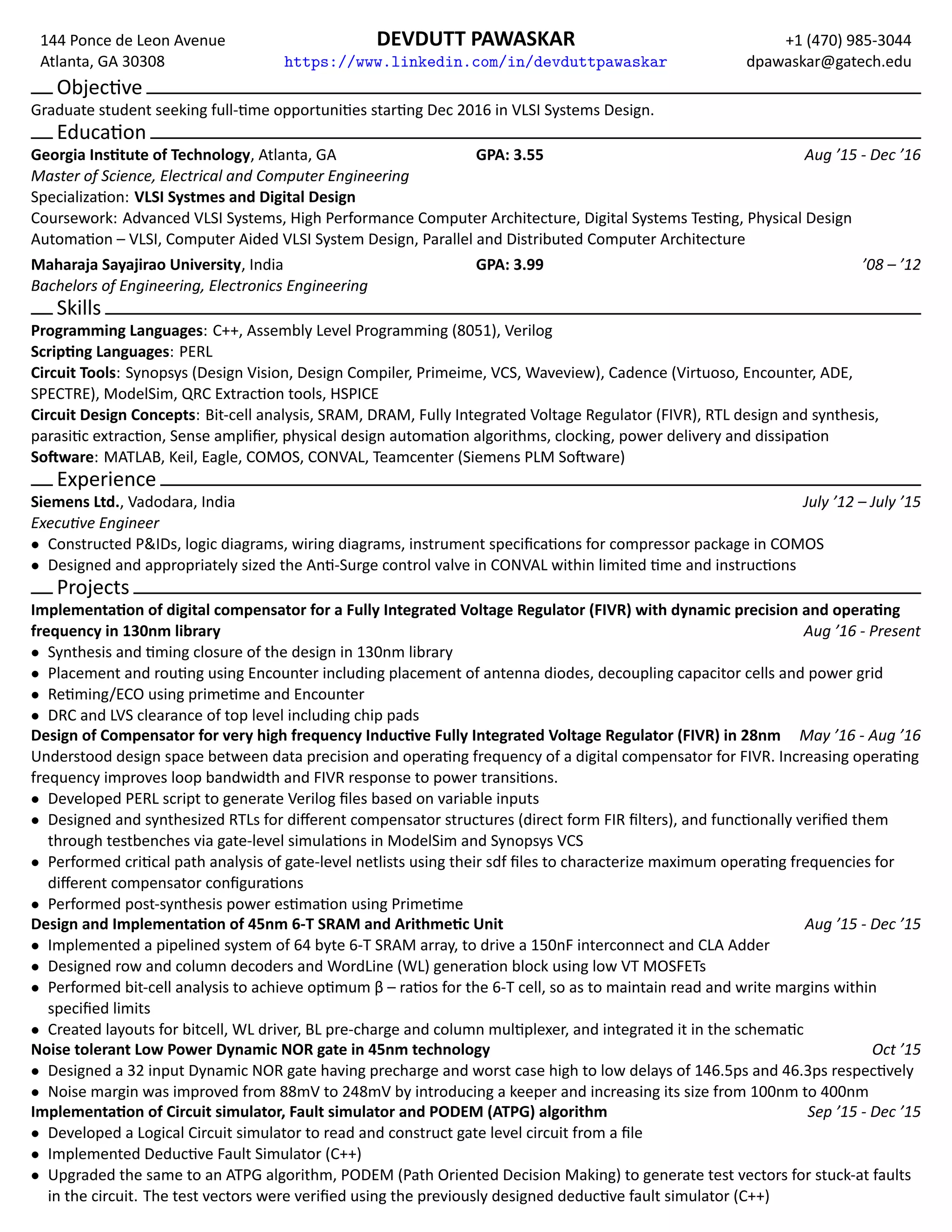 Devdutt Pawaskar Resume | PDF | Computer Software and Applications | Computing