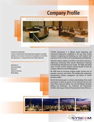 Company Profile - SYSCOM | PDF