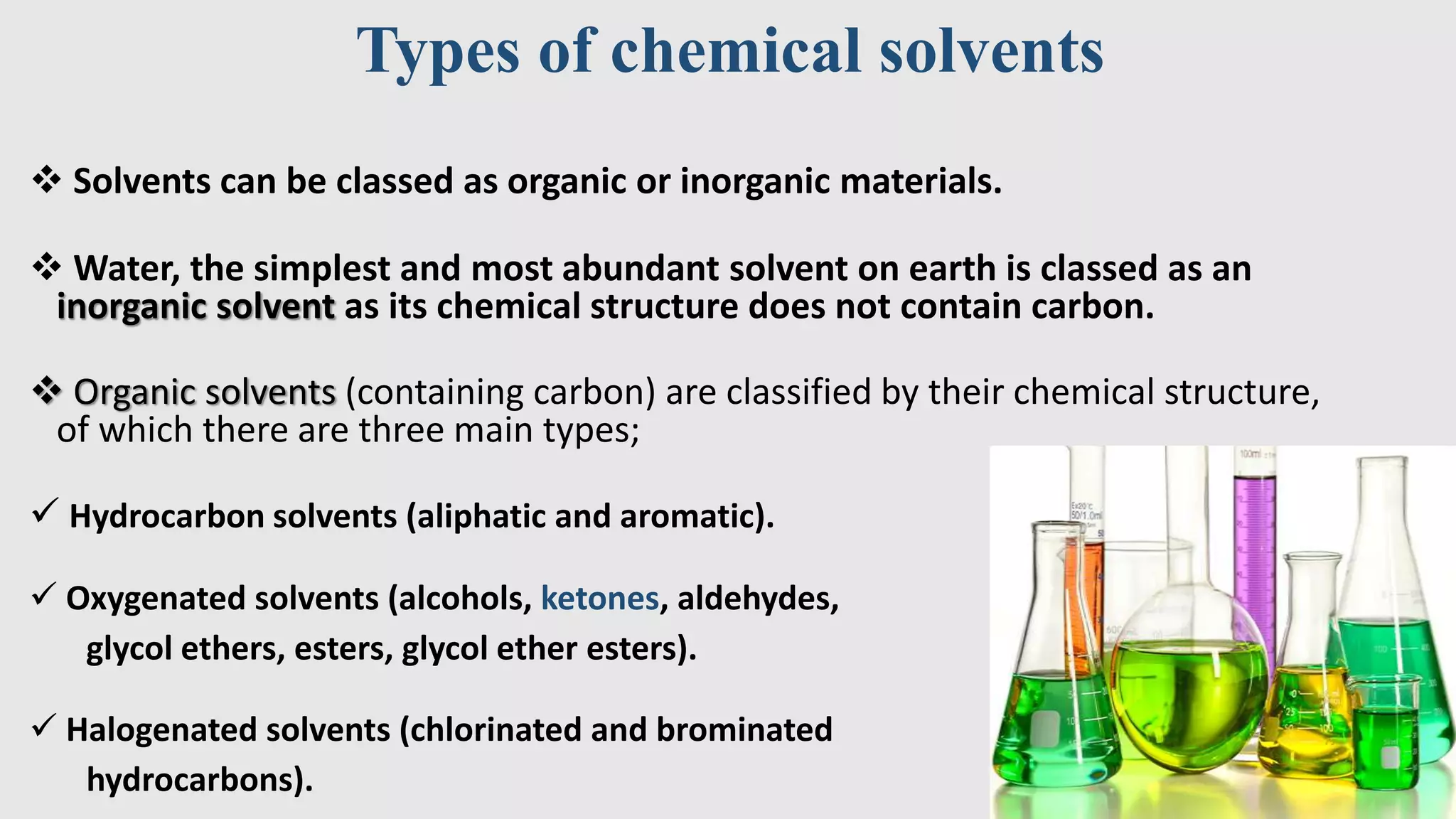 Industrial production of chemical solvents “Acetone” | PPTX