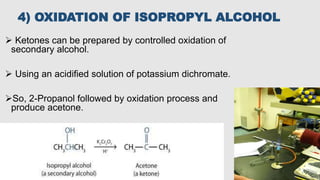 Industrial production of chemical solvents “Acetone” | PPTX