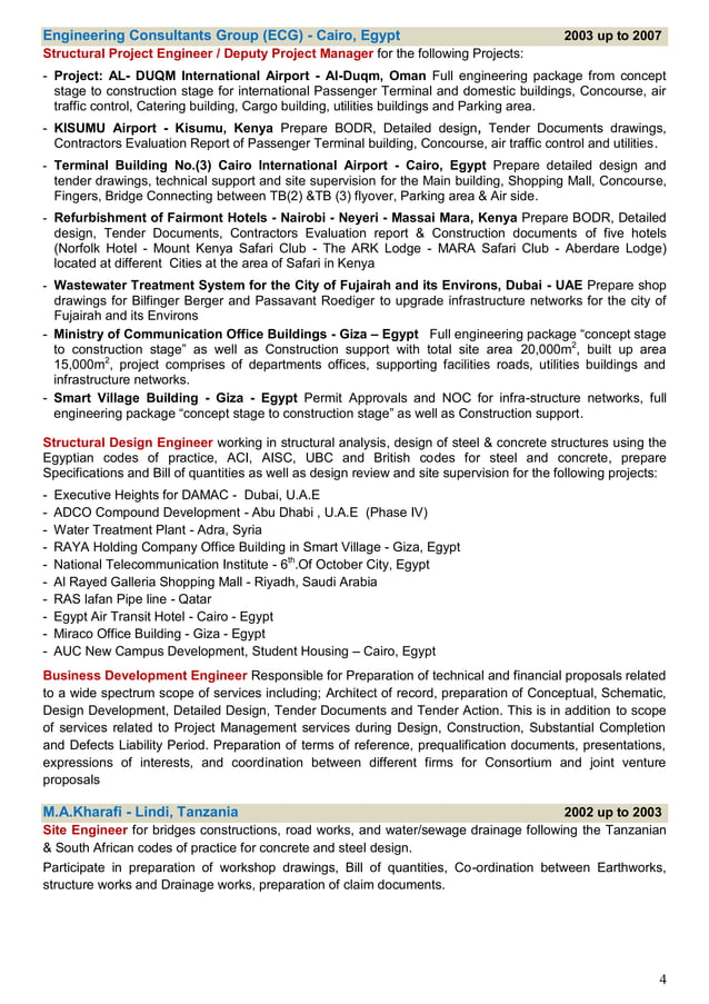 Ahmed fergany CV 2642016 | PDF