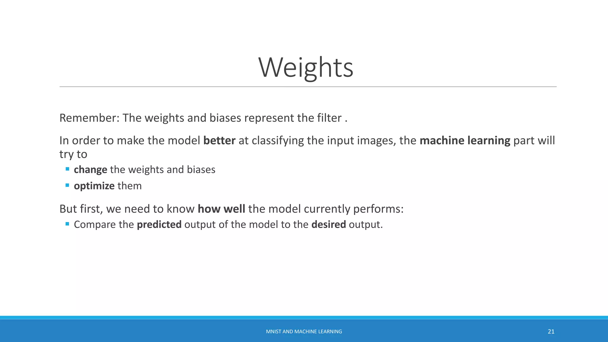 MNIST and machine learning - presentation | PDF