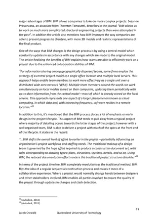 How BIM is able to optimise the design phase of a construction project ...