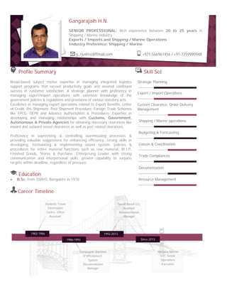 copy of CV RGA | PDF