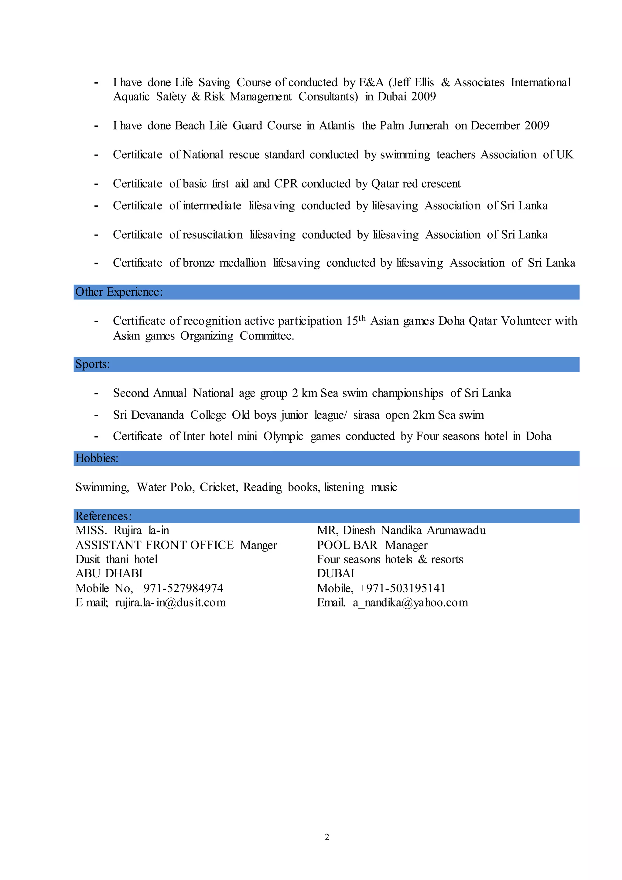 Kaveesh cv 2014 | DOCX