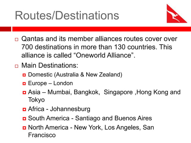 Qantas Presentation | PPTX | Air Travel | Travel Type