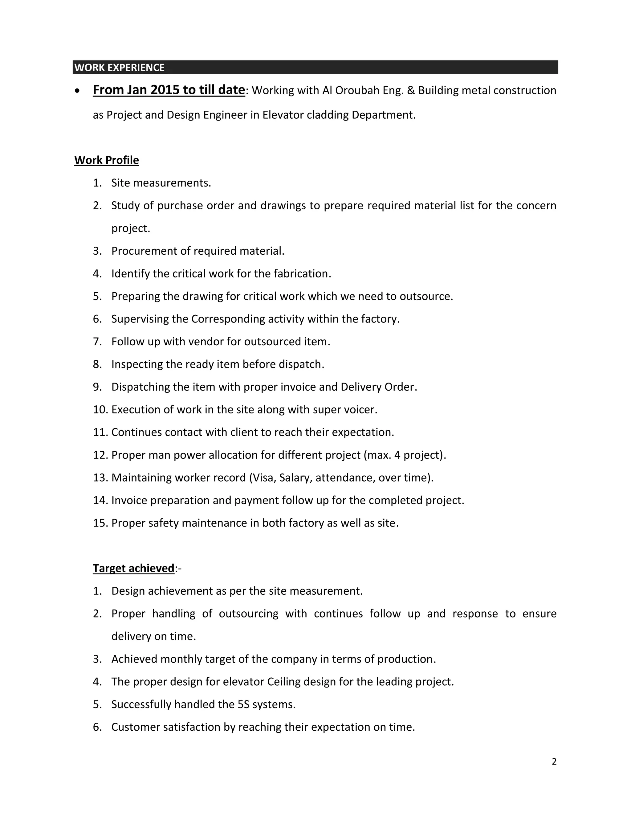 PRASHANTH SHETTY | PDF | Civil Engineering Industry | Industries