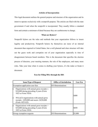 Nonprofit Consultant Draft | PDF