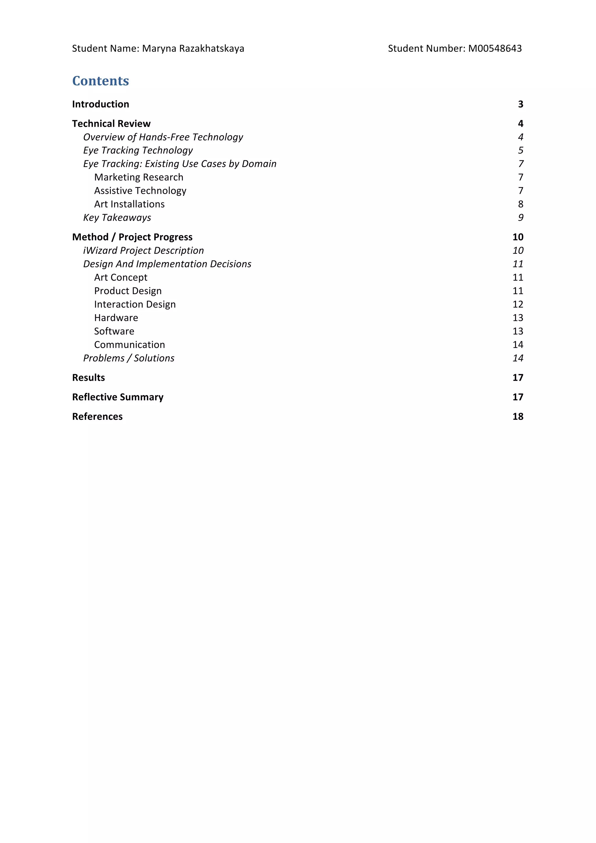 iWizard_Report_MarynaRazakhatskaya | PDF