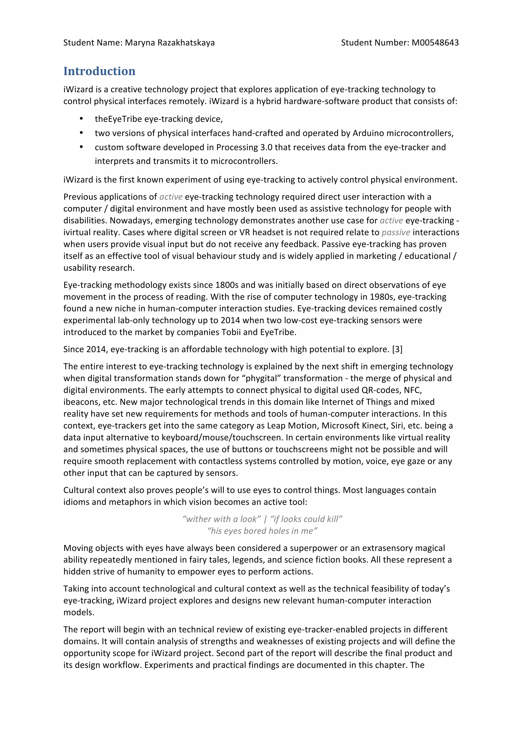 iWizard_Report_MarynaRazakhatskaya | PDF