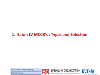 2-Circuit Breakers and Type Tested Assembly (X-Energy) | PPT