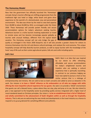 BoBi's Nest Homestay Model | PDF