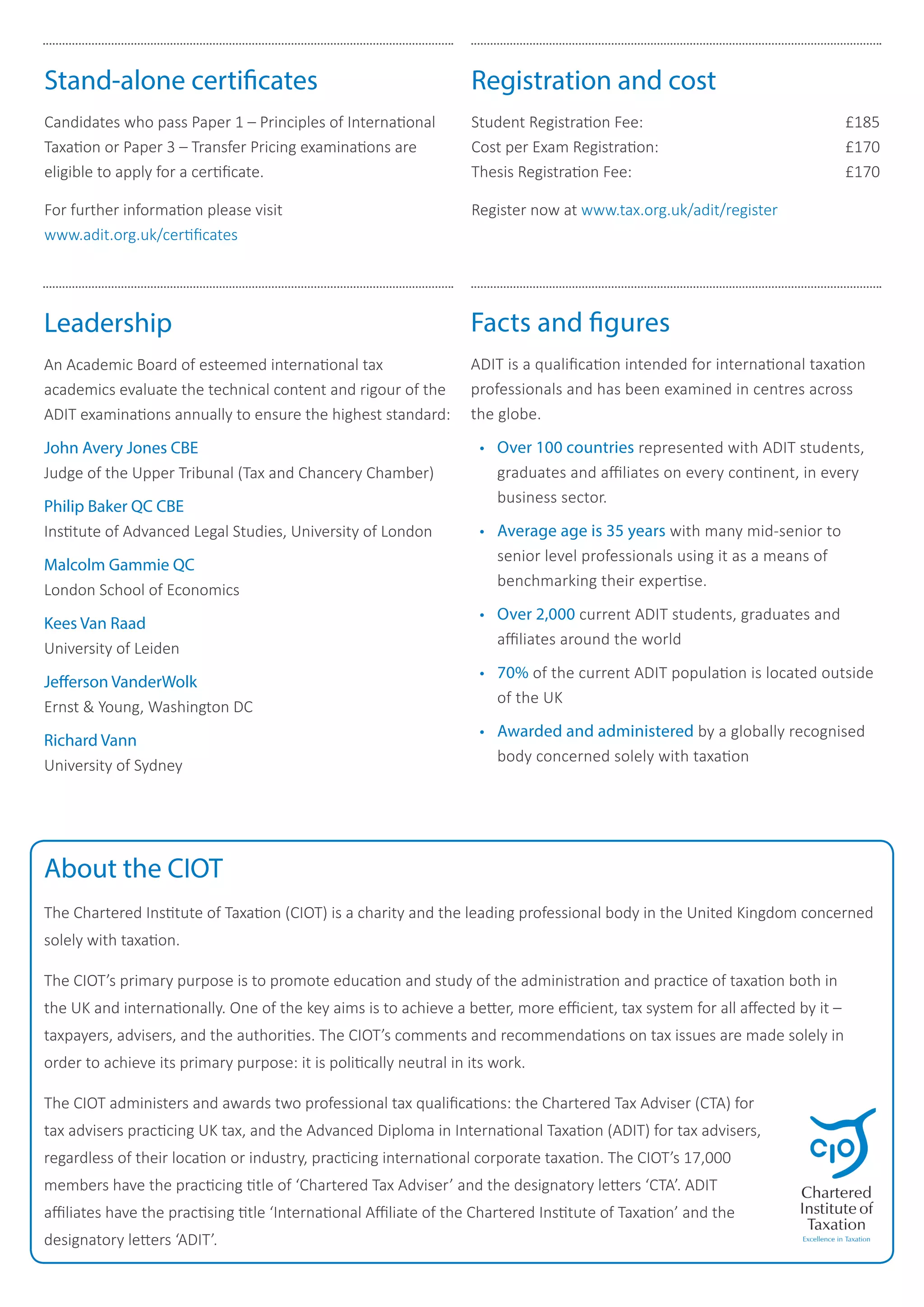 ADIT Flyer 2014 | PDF