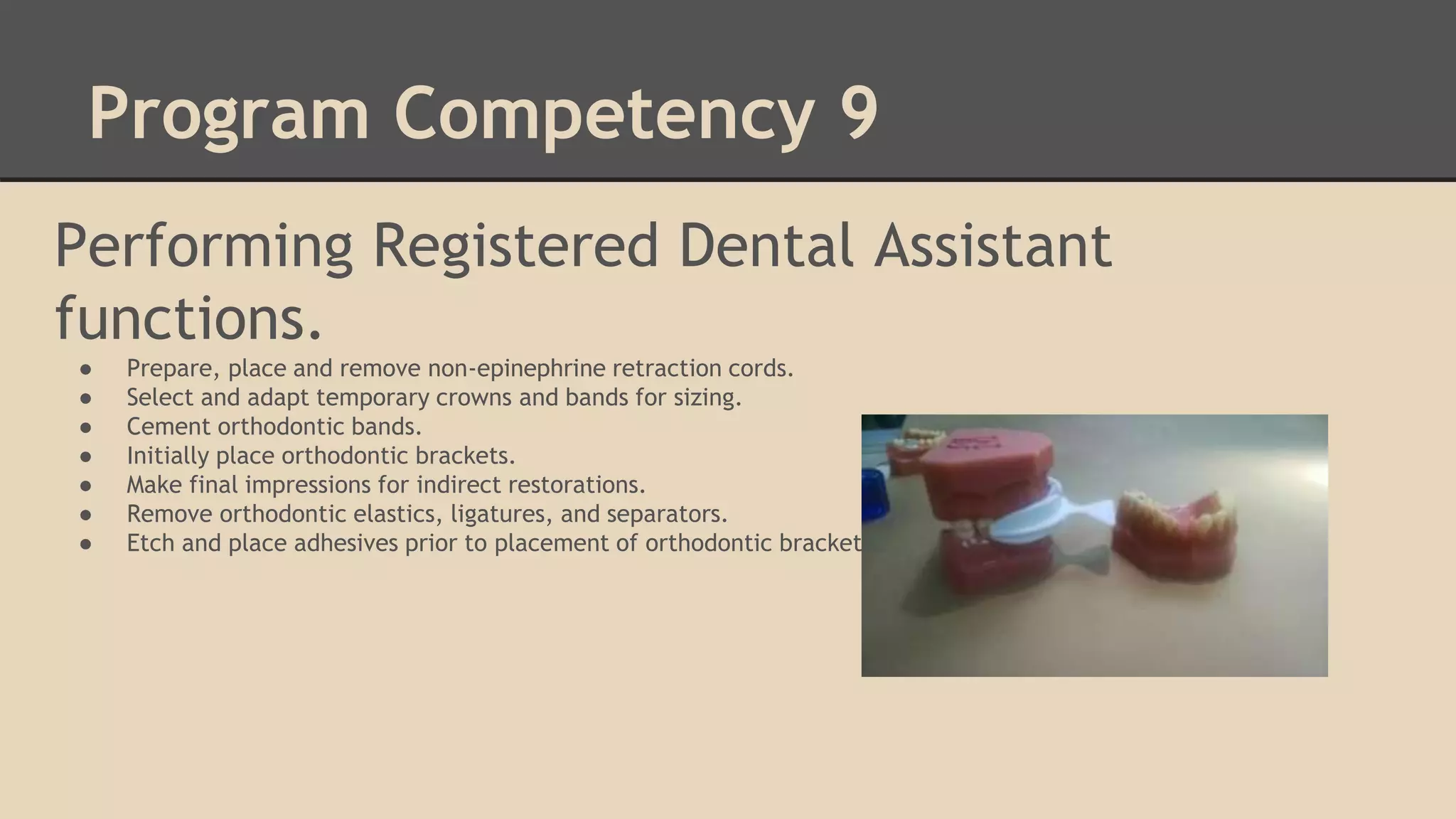 Dental Assisting Portfolio | PPTX