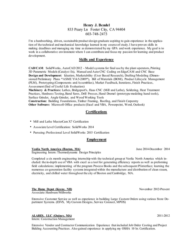Resume Current | PDF