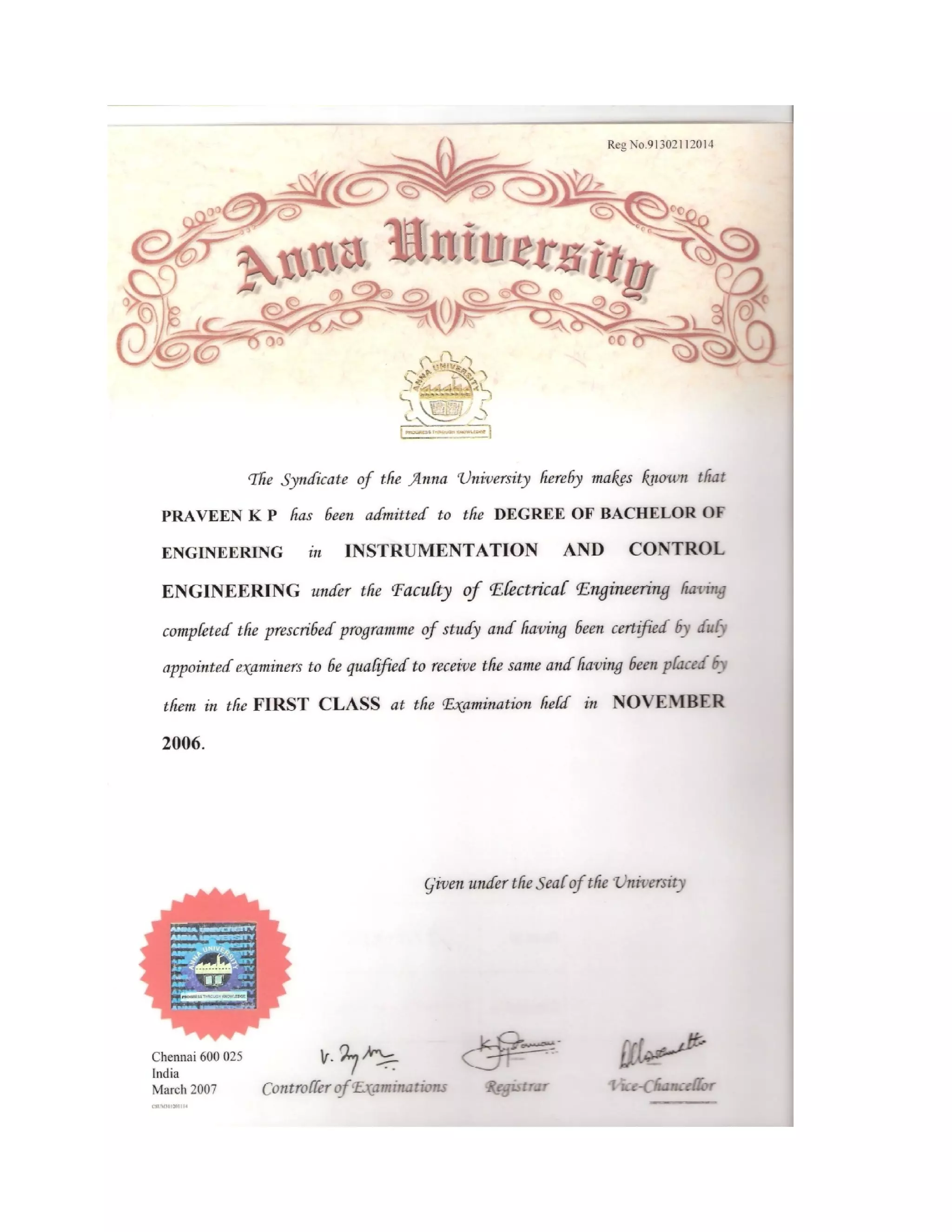 graduation cert | PDF