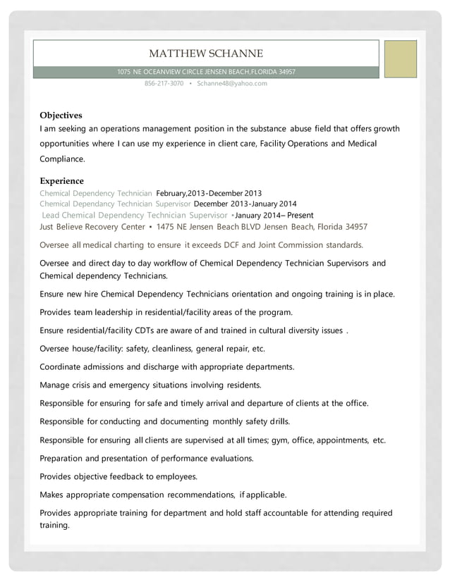 Matt's Resume | DOCX