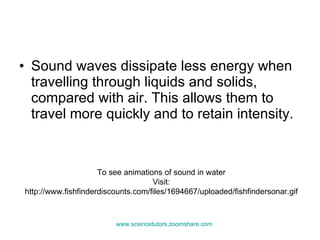 SOUND AND HEARING - PART 1 | PPT