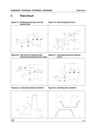 Original N-Channel Mosfet STF9NK90Z F9NK90Z 8A 900V TO-220F New ...