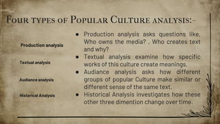 Post Modernism and Popular Culture pptx | PPTX | Modern Art | Fine Art