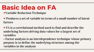 Factor Analysis Part-I by Vikramjit Singh | PDF