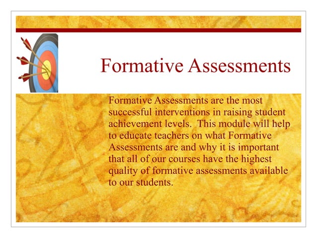 Formative Assessment | PPT