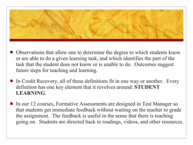 Formative Assessment | PPT