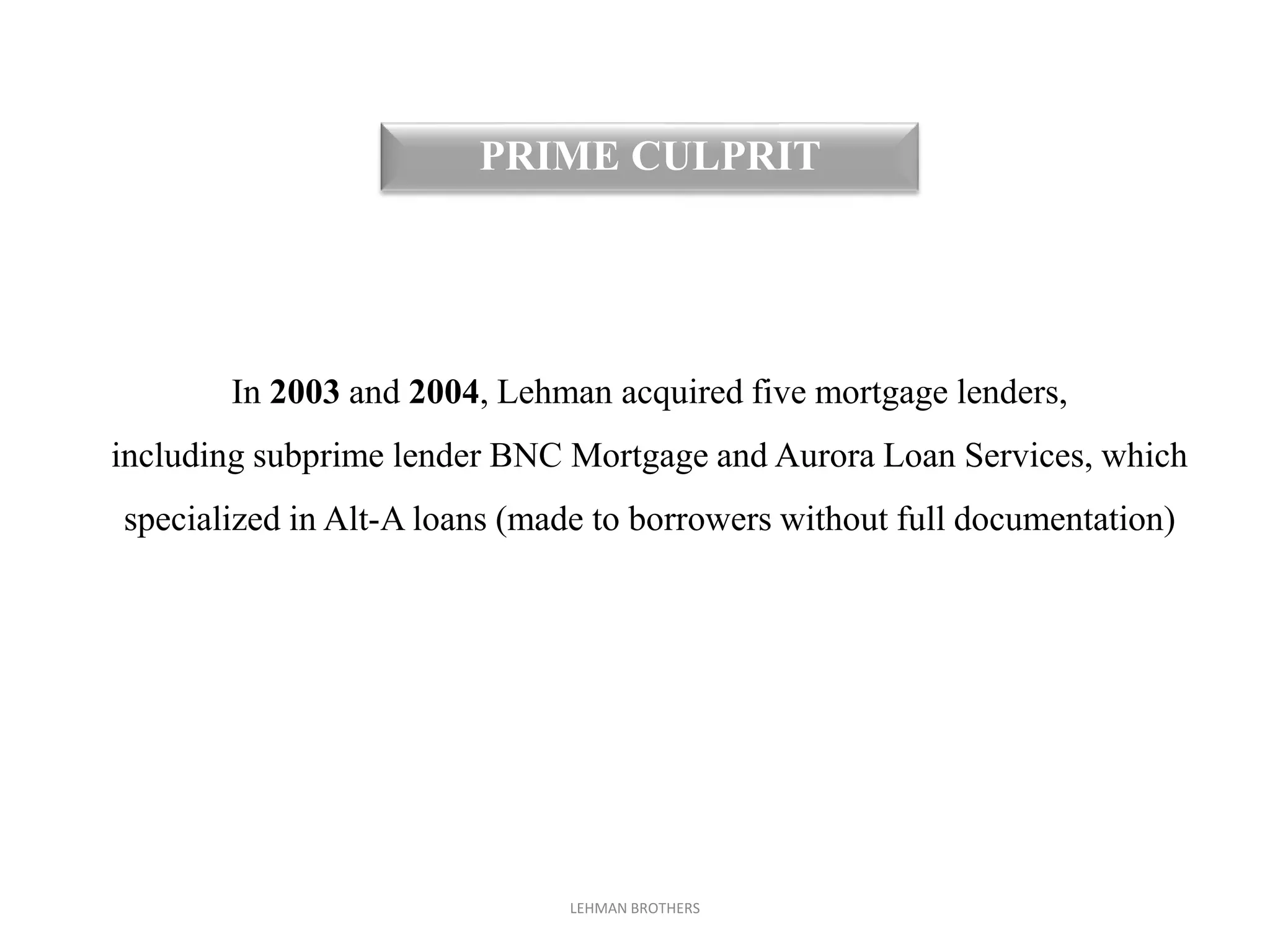 Lehman Brothers Bankruptcy | PPTX
