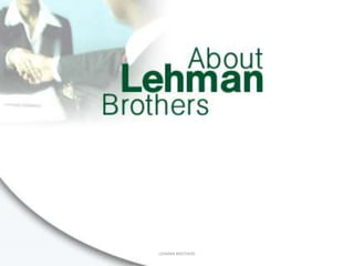 Lehman Brothers Bankruptcy | PPTX