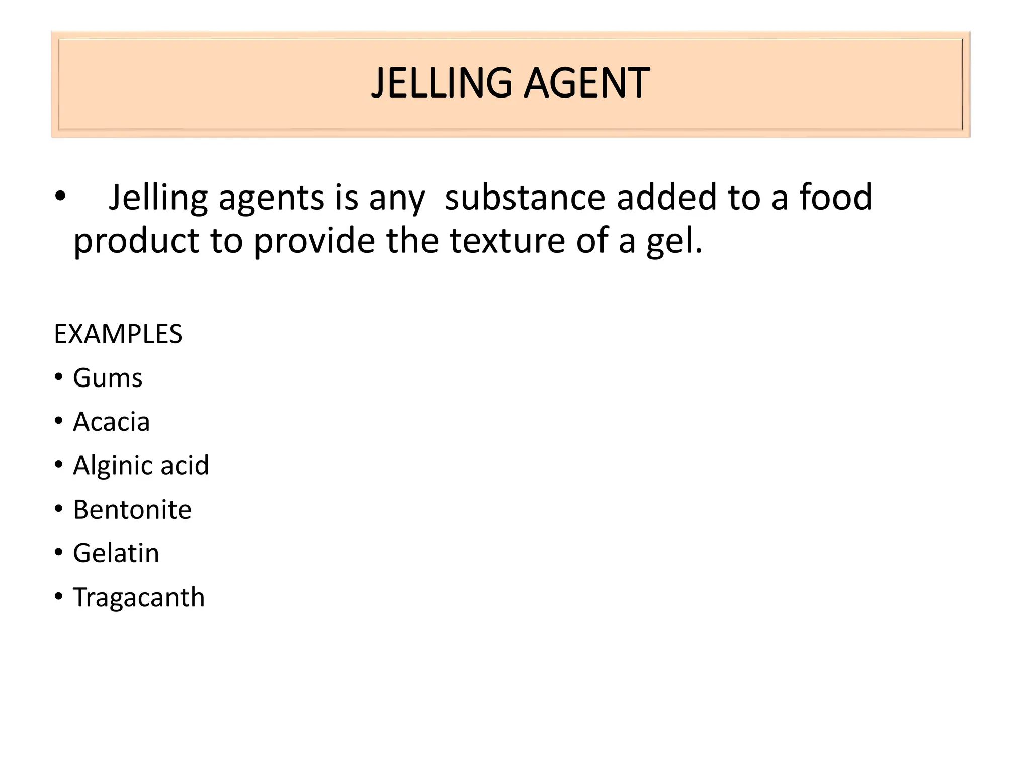 FOOD ADDITIVES | PPTX