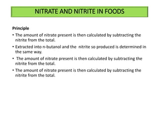 FOOD ADDITIVES | PPTX