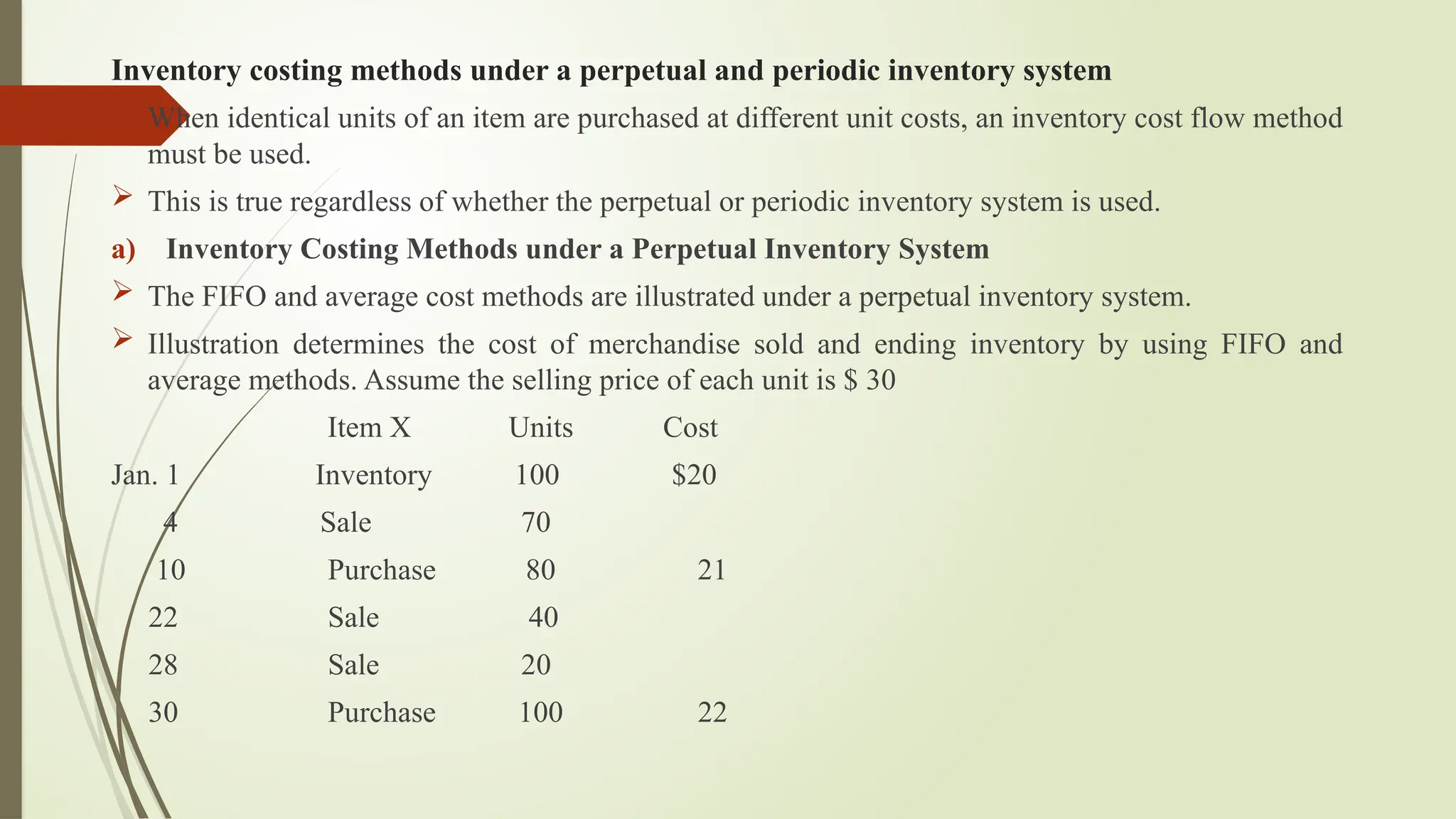 Nature and definition of inventories and its valuation | PPTX