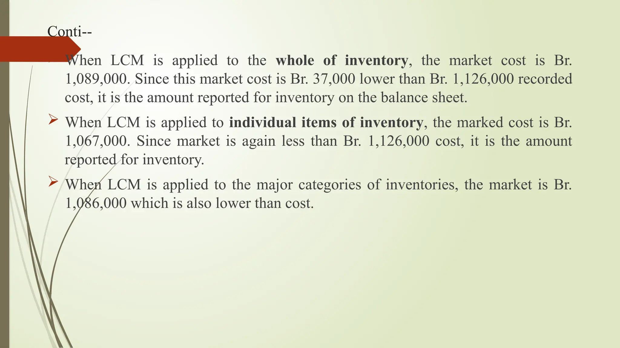 Nature and definition of inventories and its valuation | PPTX
