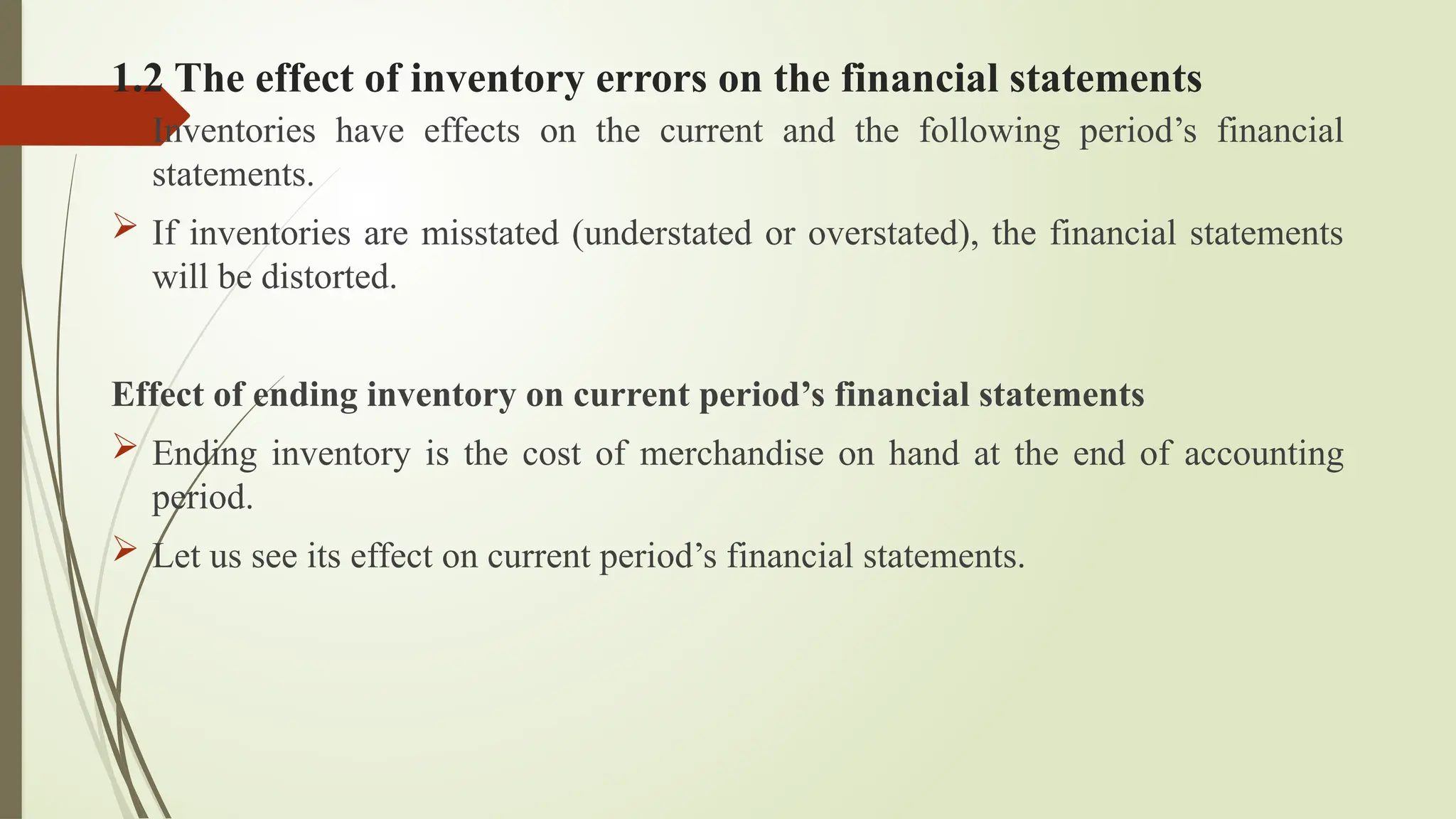 Nature and definition of inventories and its valuation | PPTX