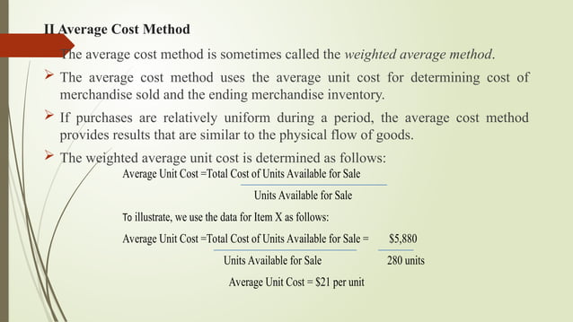 Nature and definition of inventories and its valuation | PPT