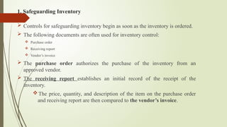 Nature and definition of inventories and its valuation | PPTX