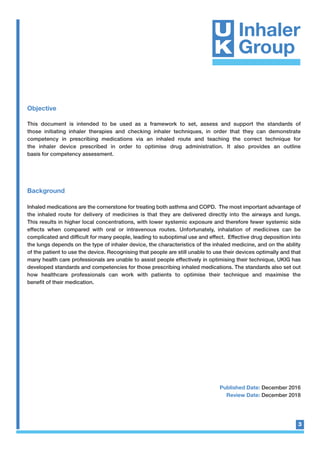 Inhaler Standards MASTER 6TH12 | PDF