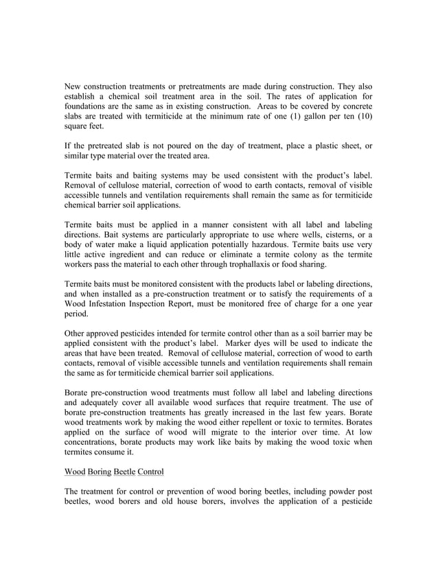 Georgia Pest Control Study Guide | PDF