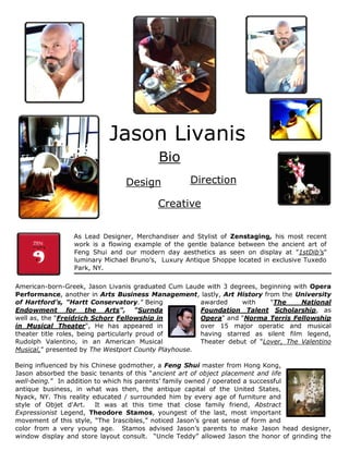 JasonLivanisCreativeProfile | PDF