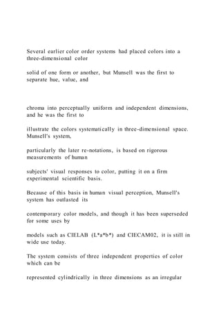 FA 103-01 Line Color & Design Color Theory Overview and Hi | DOCX