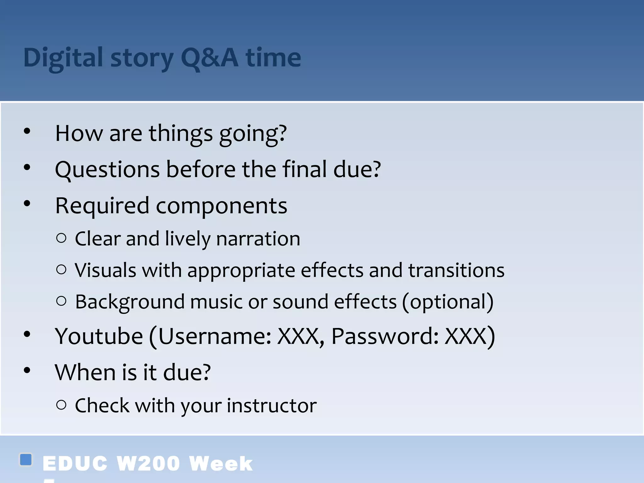 Fa12 w200-w5-part2 | PPT